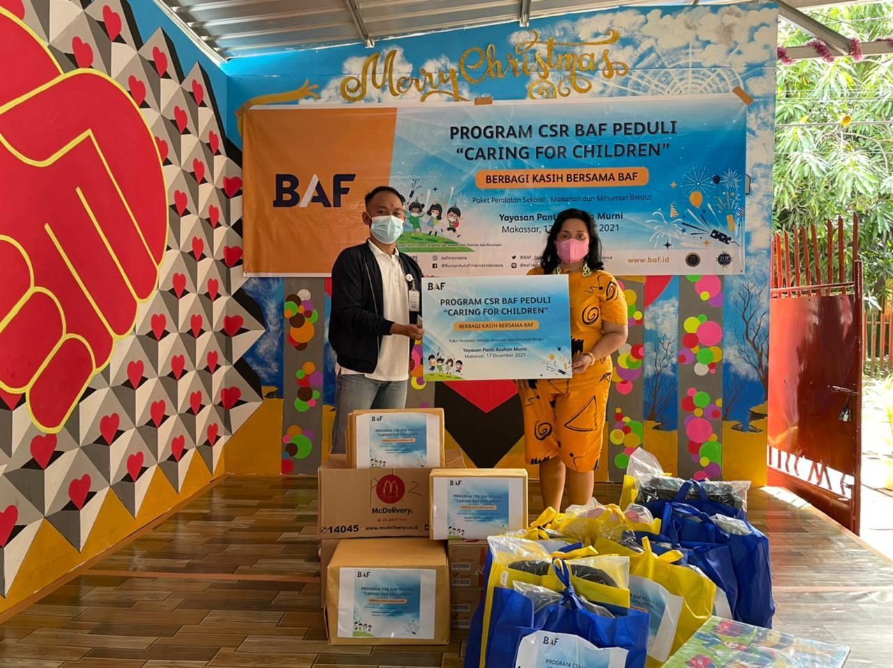 BAF Gelar Rangkaian CSR di Penghujung Tahun 2021 - FAJAR BAF Gelar Rangkaian CSR di Penghujung Tahun 2021 - FAJAR